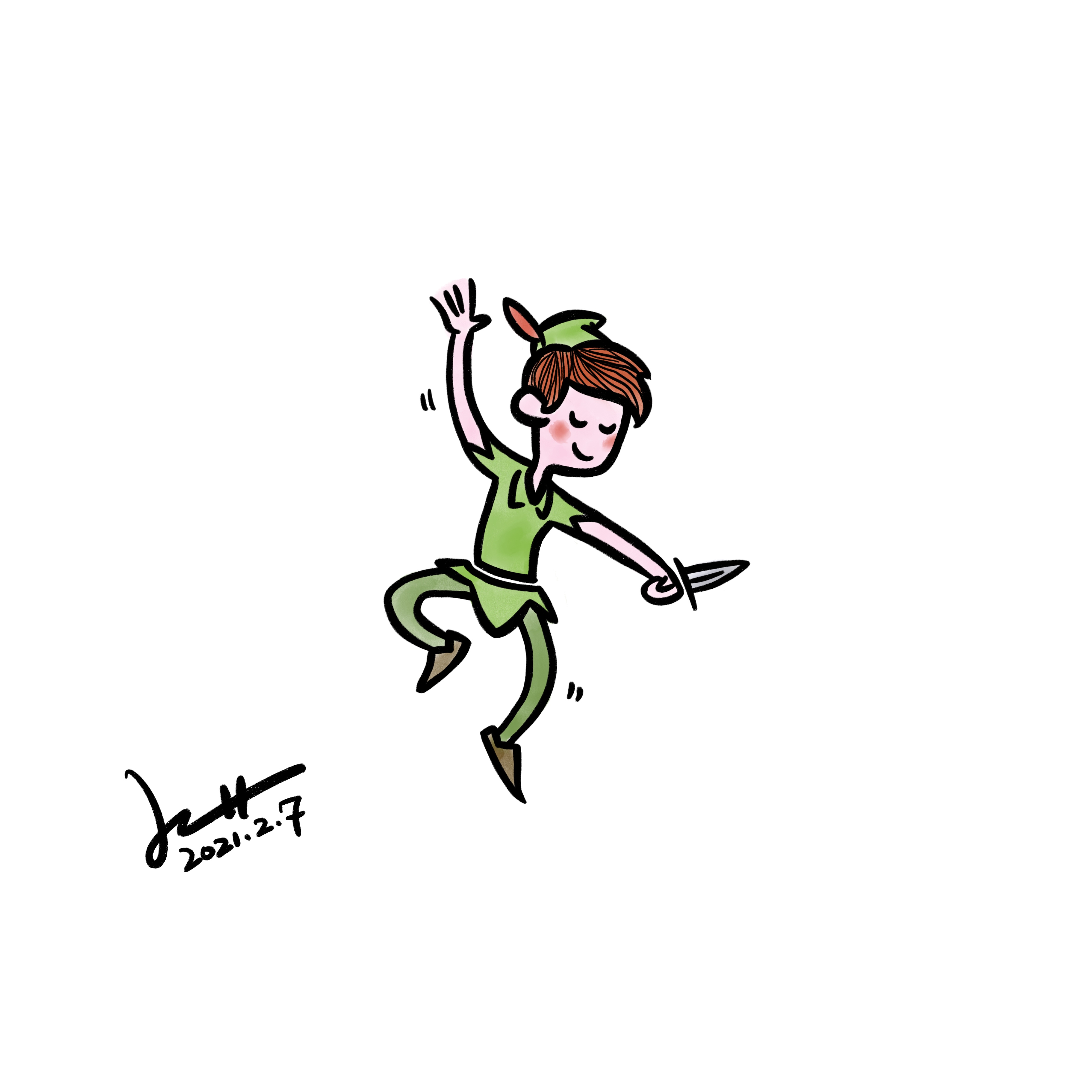 Peter Pan – Drawings – MarchBox